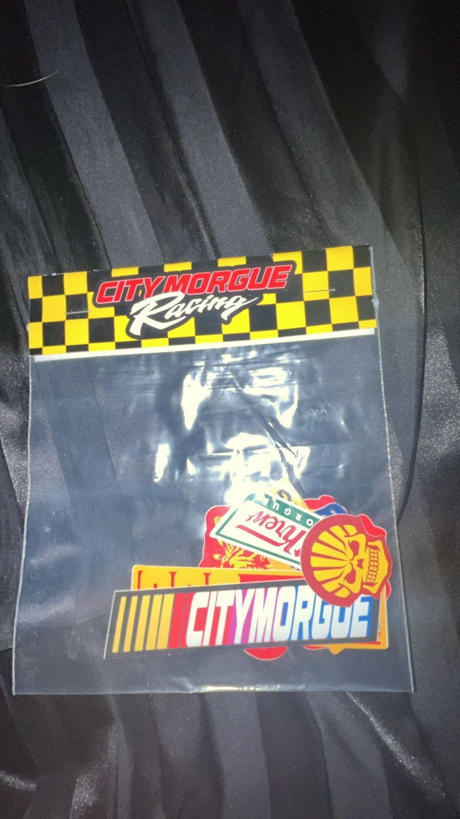 City Morgue City morgue Racing sticker pack | Grailed