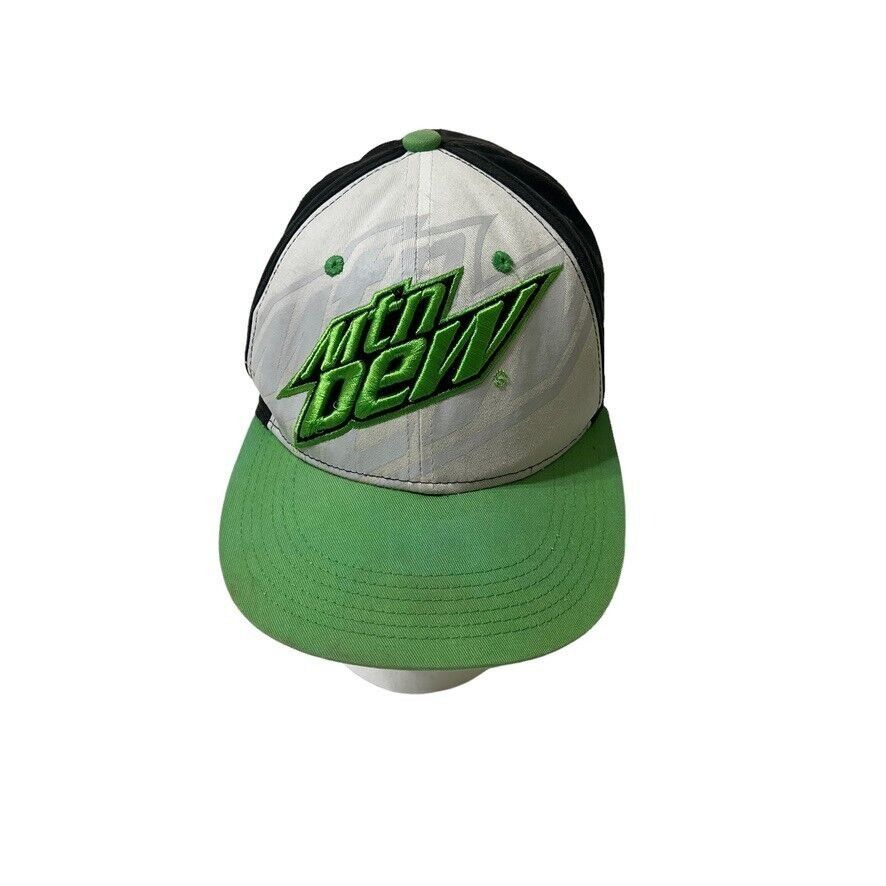 Pepsi 2013 Mountain Dew Raised Logo Faded Words Snapback Hat | Grailed
