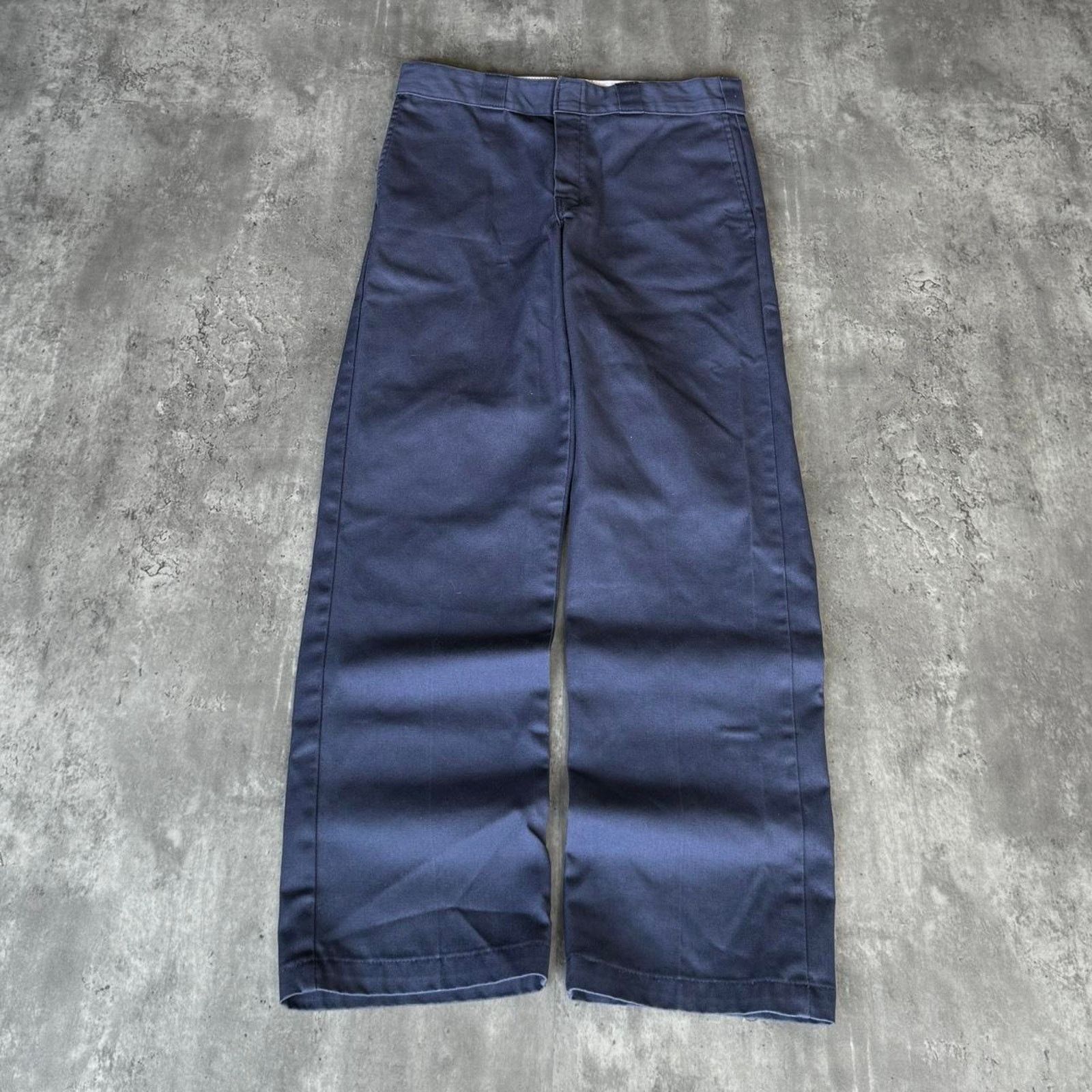 Carhartt × Dickies × Vintage Vintage Y2K Dickies 874 Navy Blue Grunge Opium Casual Pants | Grailed