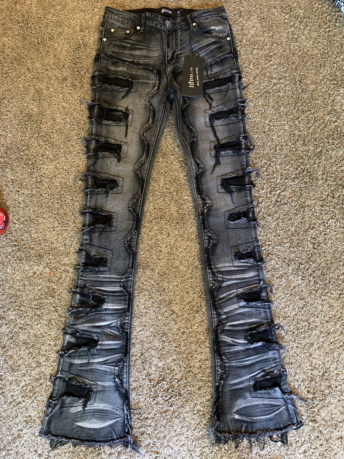 Streetwear Guapi Stacked Jeans | Grailed