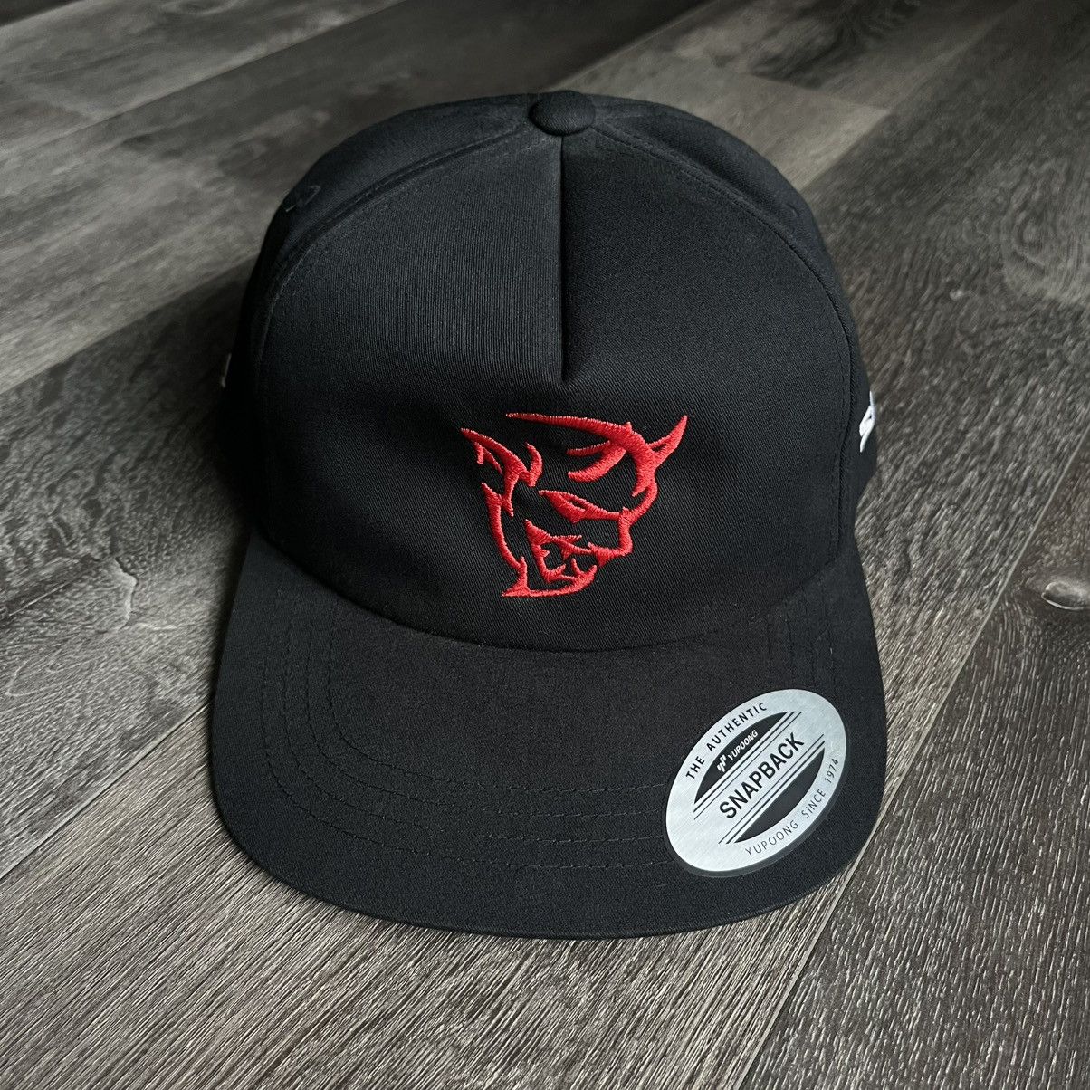 Warren Lotas Warren Lotas x Dodge SRT Demon Logo Snapback Hat | Grailed