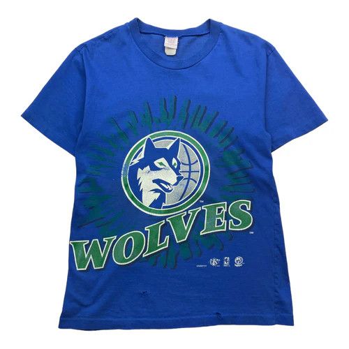 Vintage 1993 MINNESOTA TIMBERWOLVES GRAPHIC TEE | Grailed
