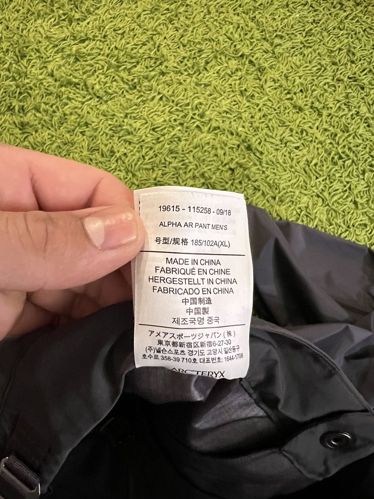 Arc'Teryx Arcteryx Alpha AR pants | Grailed