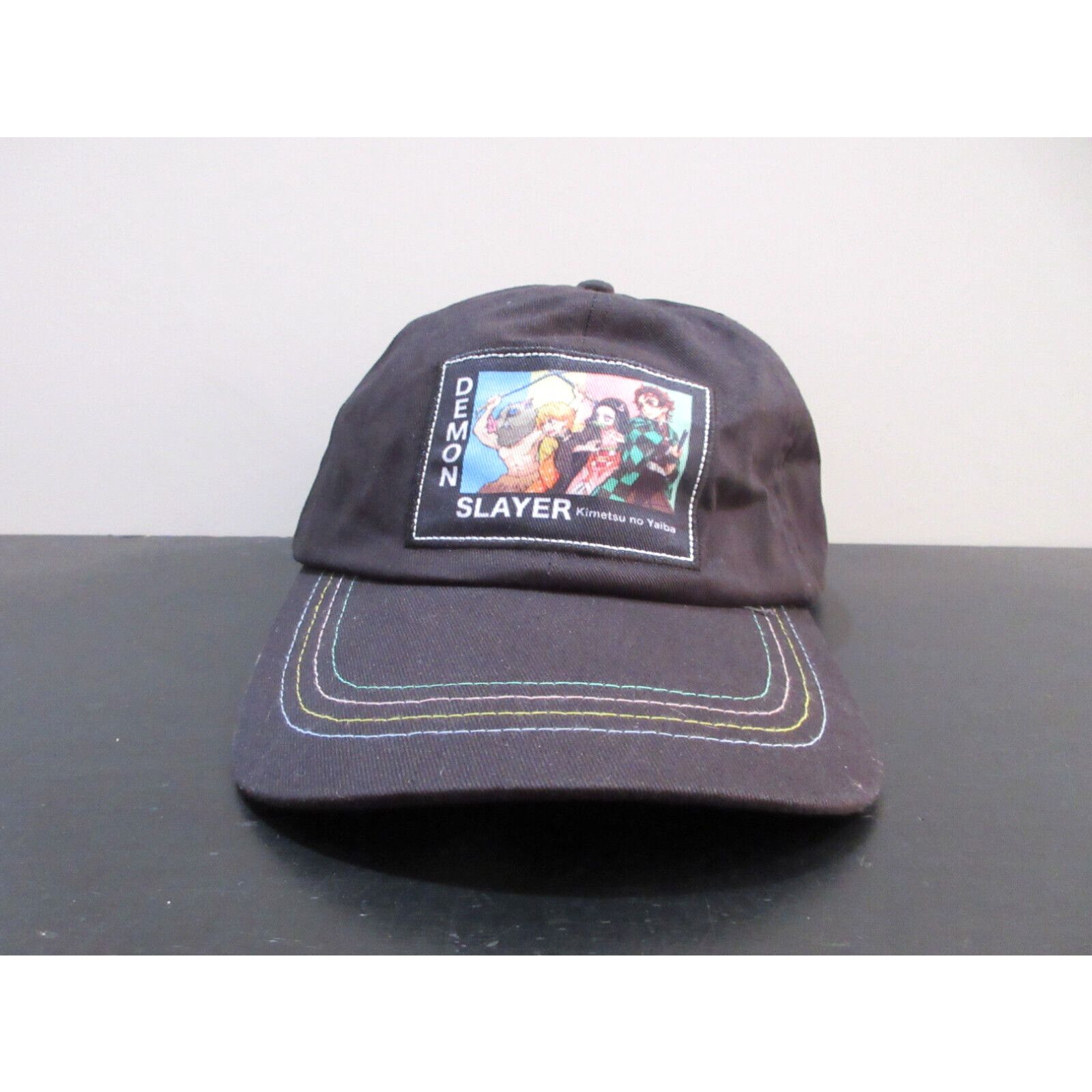 Vintage Demon Slayer Hat Cap Strap Back Kimetsu No Yaiba Japanese Manga ...