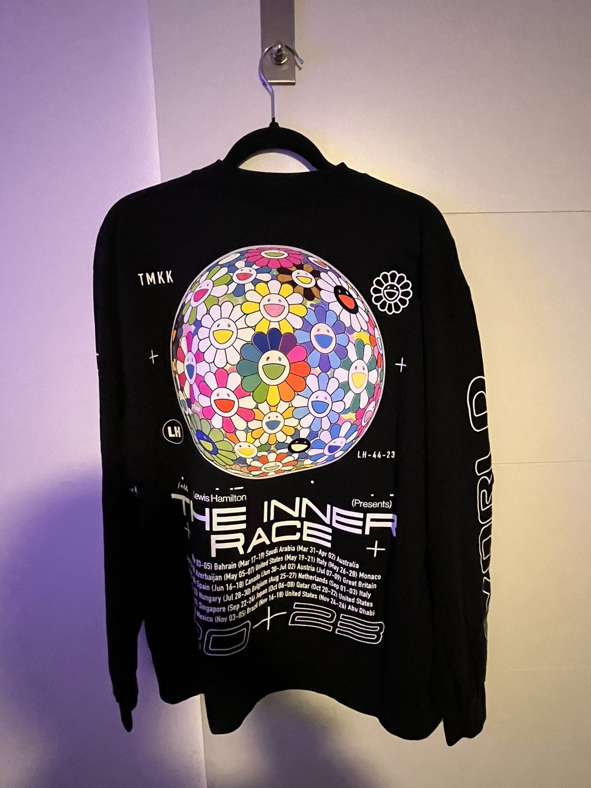 Takashi Murakami Takashi Murakami X Lewis Hamilton +44 World Tour Long ...