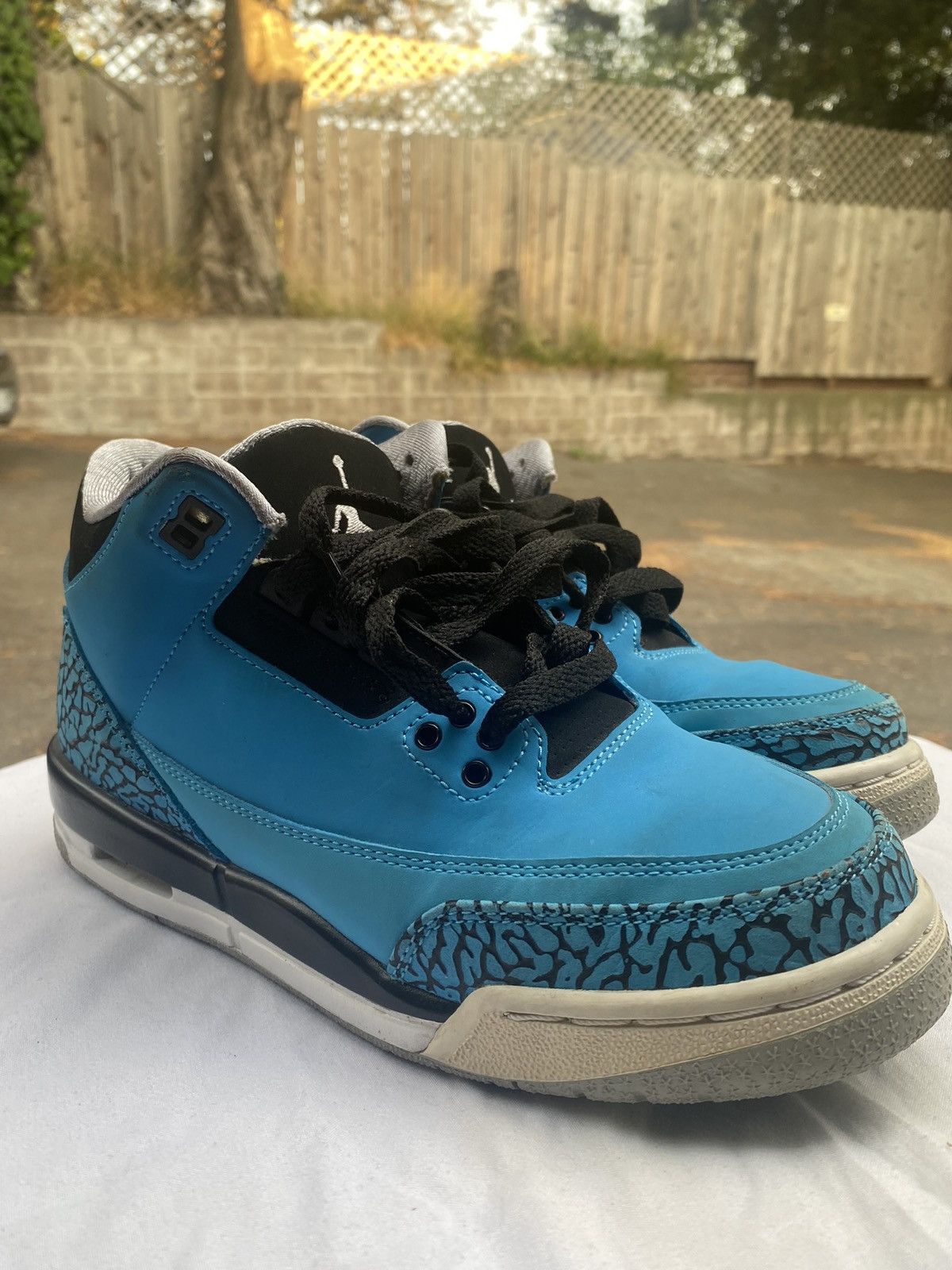 Nike Jordan 3 Powder Blue (Read Description) | Grailed