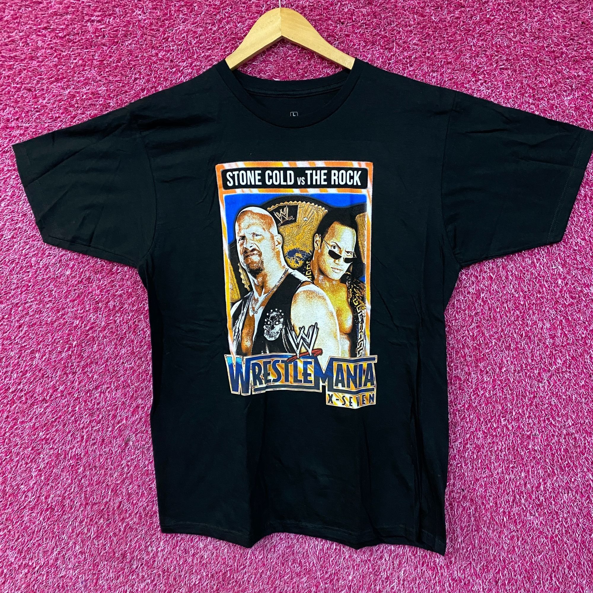 WWE WWE Stone Cold Steven Austen vs Dwayne The Rock Johnson T-Sh | Grailed