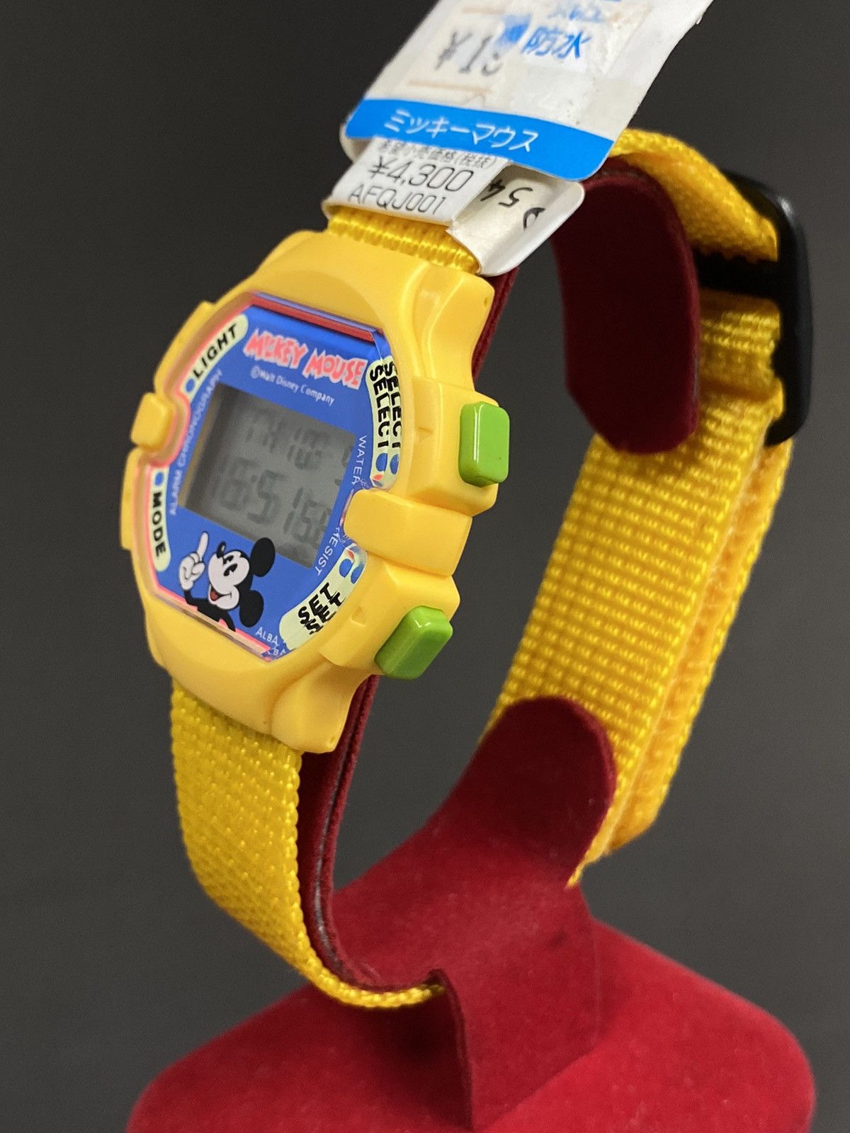 Vintage Vintage ALBA by Seiko Mickey Mouse W309-4A20 Digital Watch | Grailed