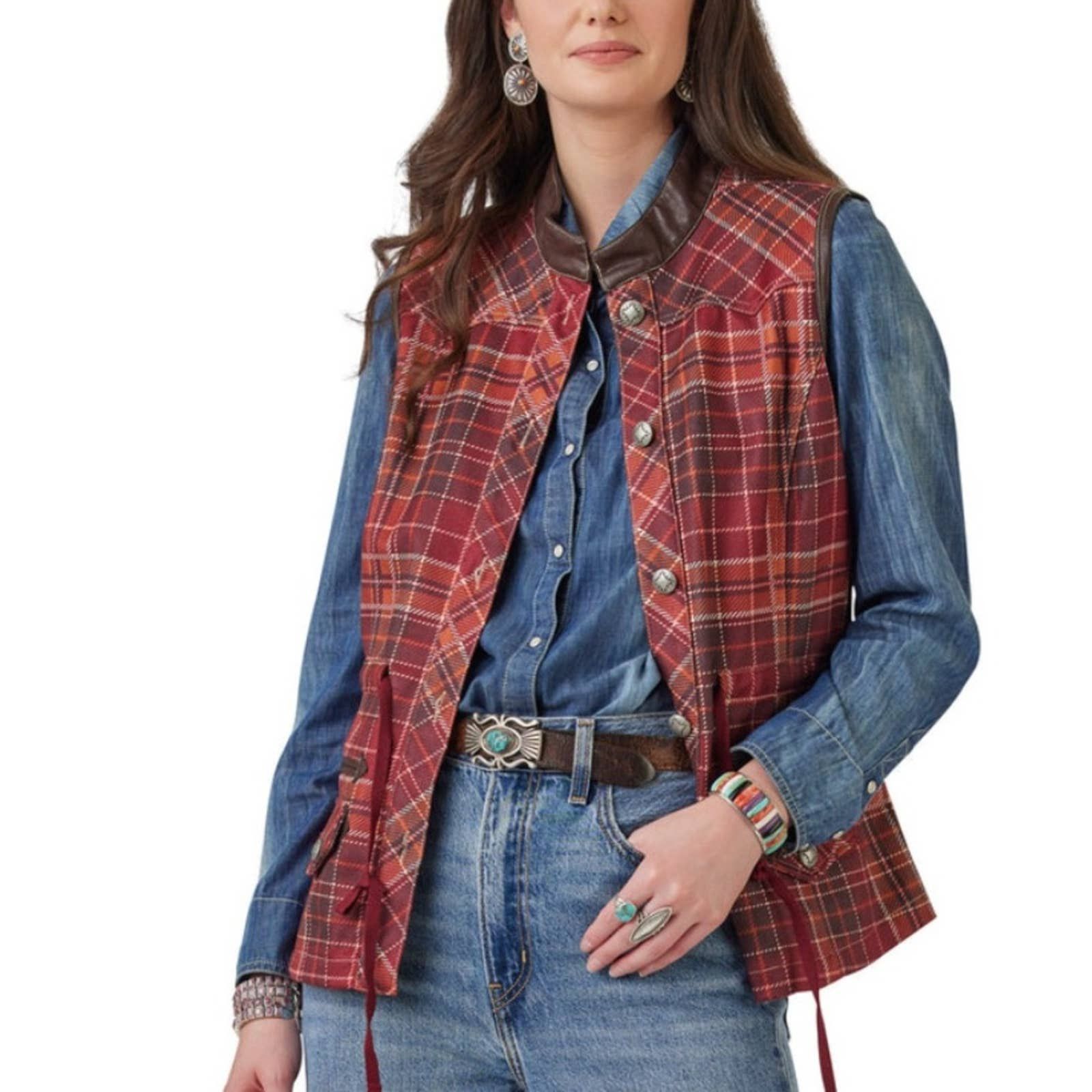 Double D Ranch DOUBLE D RANCH Odell Barn Vest NWT in Medium | Grailed