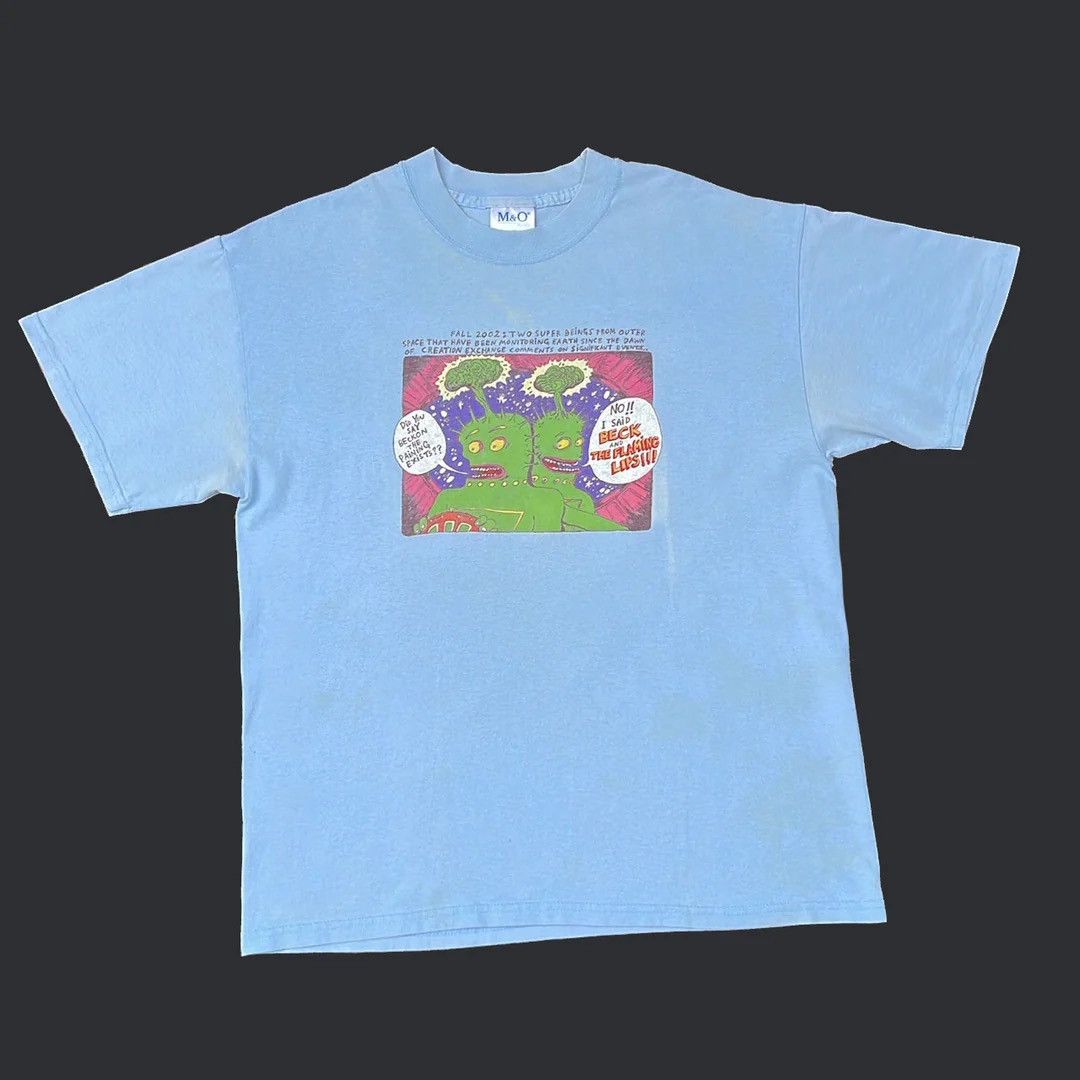 Band Tees × Vintage The Flaming Lips & Beck 2002 Vintage Japanese Tour ...