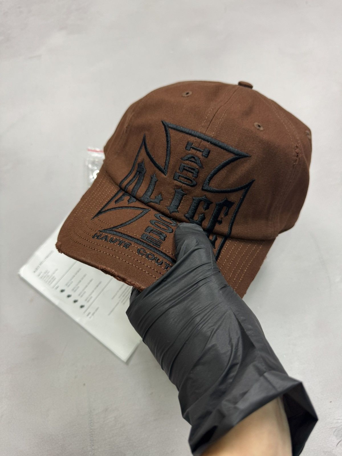 Alice Hollywood Alice Hollywood Chopper Logo Hat(Brown/OS) | Grailed