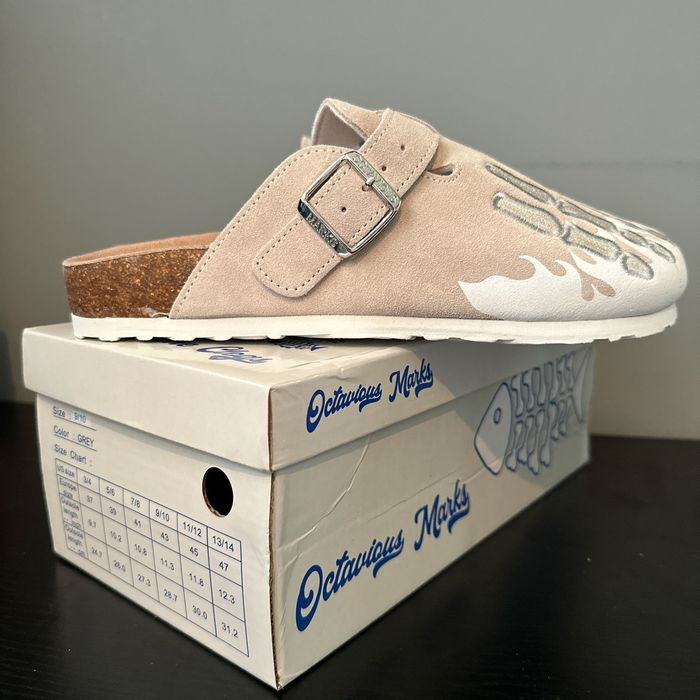 Japanese Brand OM.Newyork Octavious Marks Fish Bone Clogs | Grailed
