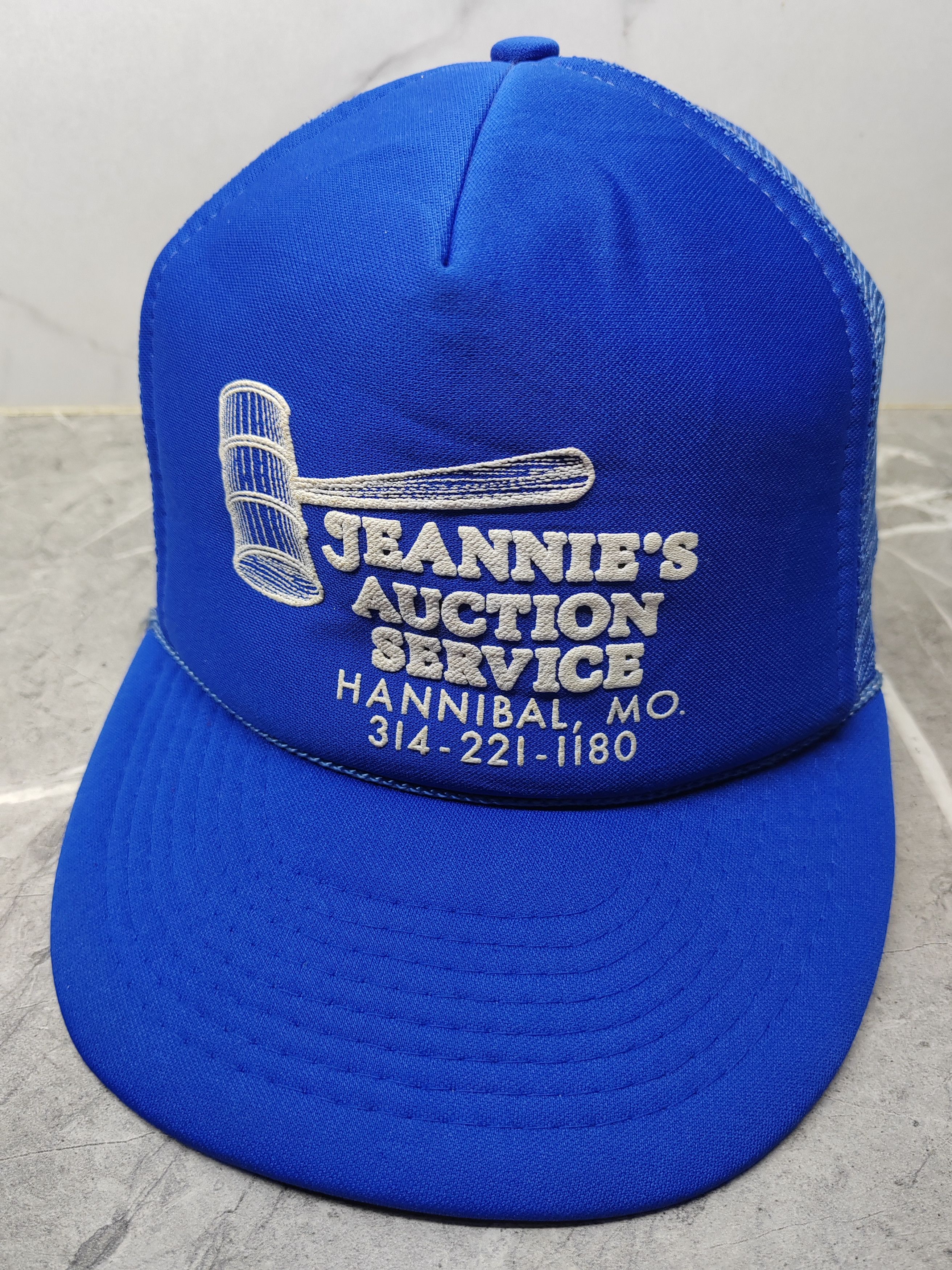 Vintage Vintage Jeannie's Auction Service Trucker Hat Cap | Grailed