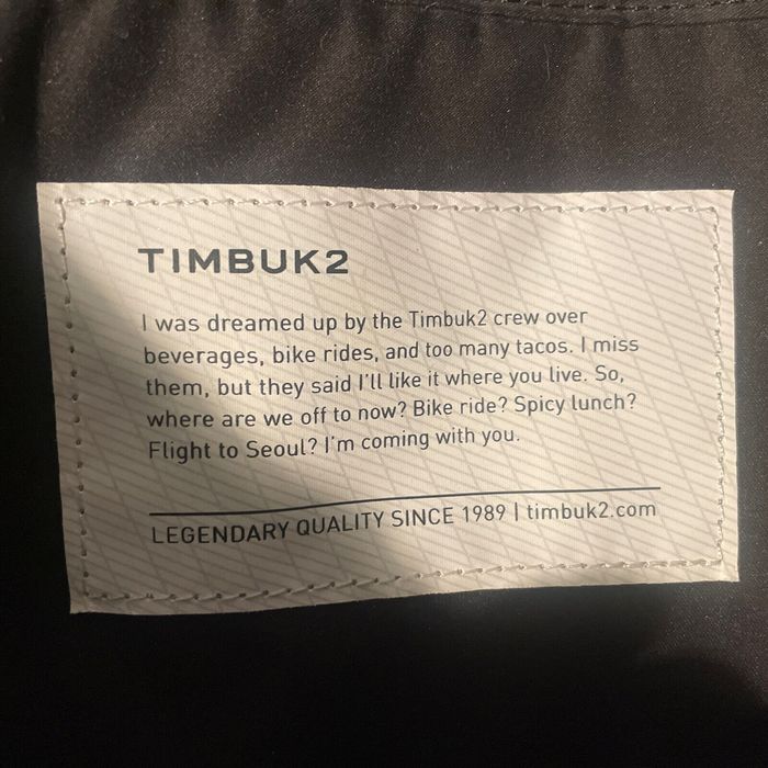 Timbuk2 Timbuk2 Sunset Satchel Gray Brown Leather Messenger Bag Str ...