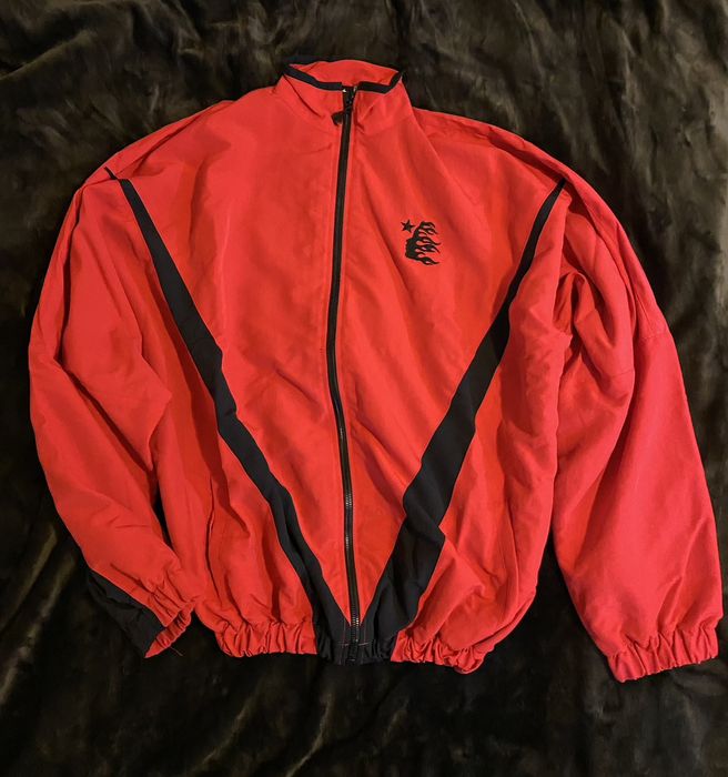 HELLSTAR Hellstar Thriller Red Track Jacket | Grailed