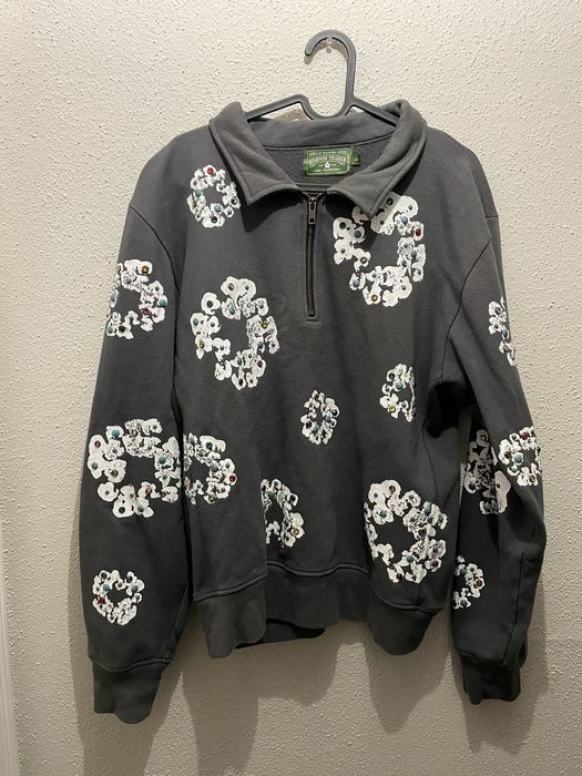 DENIM TEARS Denim Tears Rhinestone Pullover | Grailed