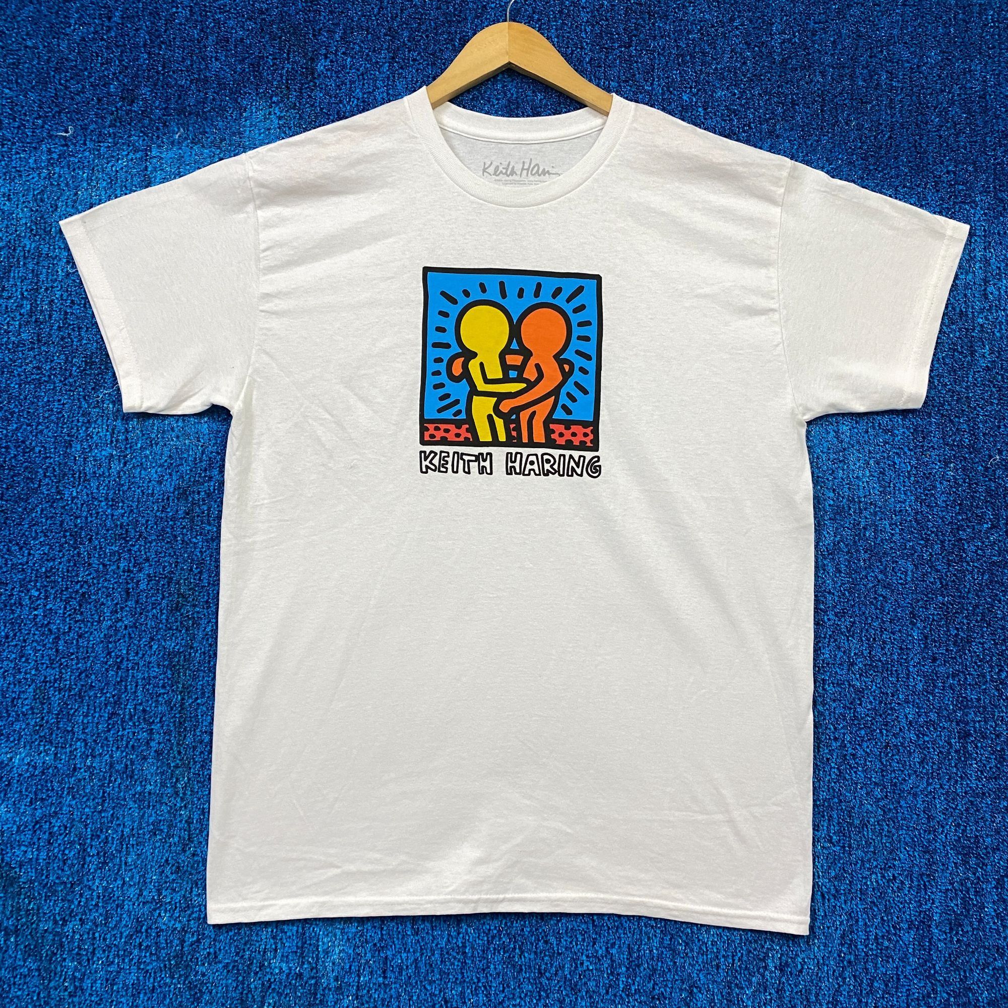 Keith Haring Keith Haring Hugging Best Buddies Popular AIDS Artist Tee ...