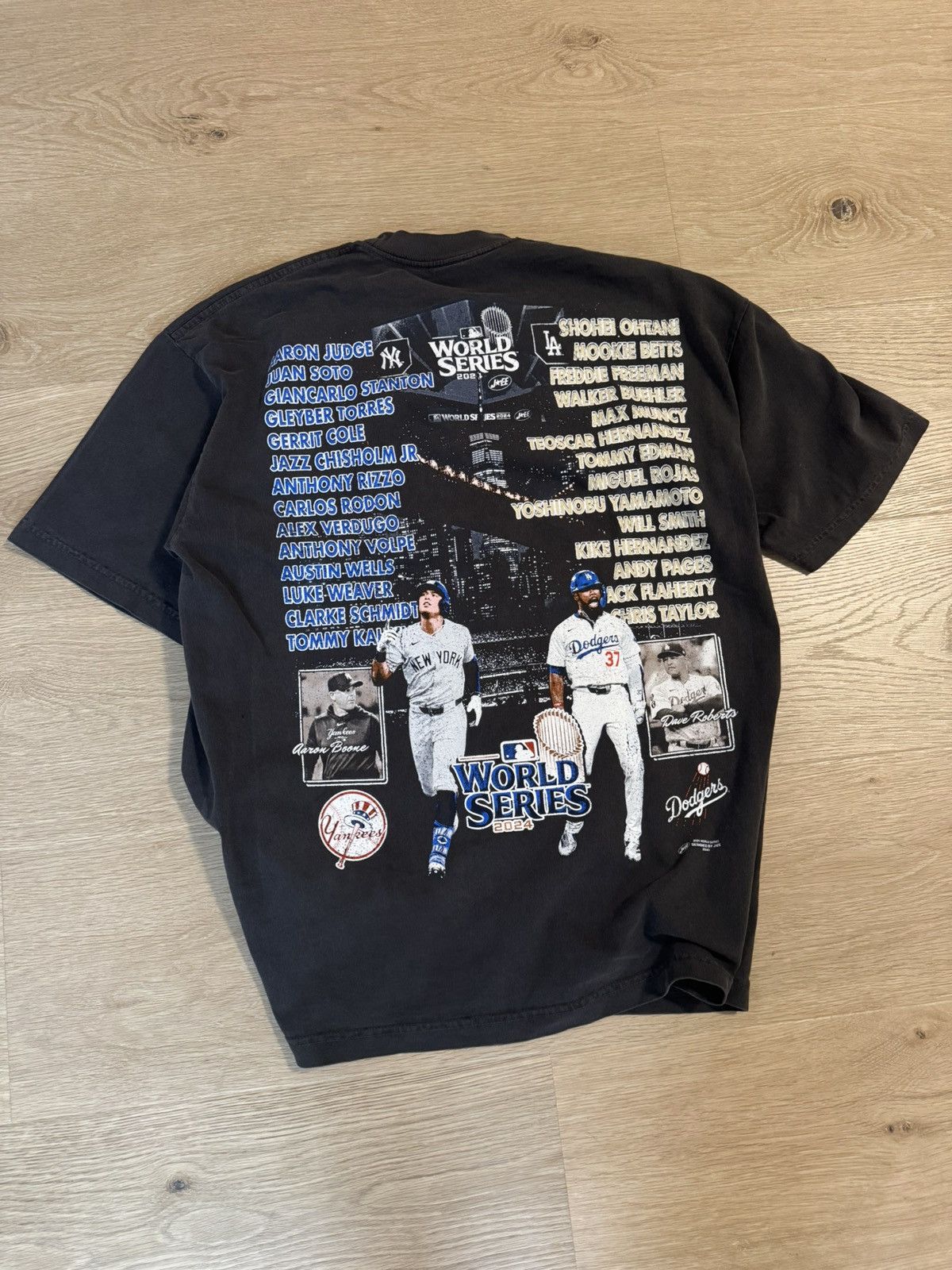 Jaee × Represent Clo. × Sergio Calabasas World Series 2024 Dodgers vs ...