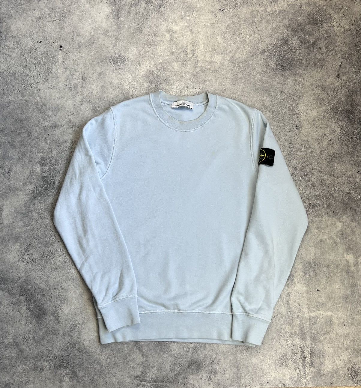 Stone Island Stone island SS21 baby blue jumper | Grailed