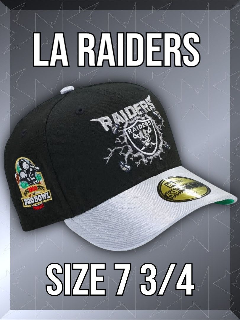NFL 7 3/4 LOS ANGELES RAIDERS 1983 PRO BOWL NEW ERA FITTED CAP | Grailed