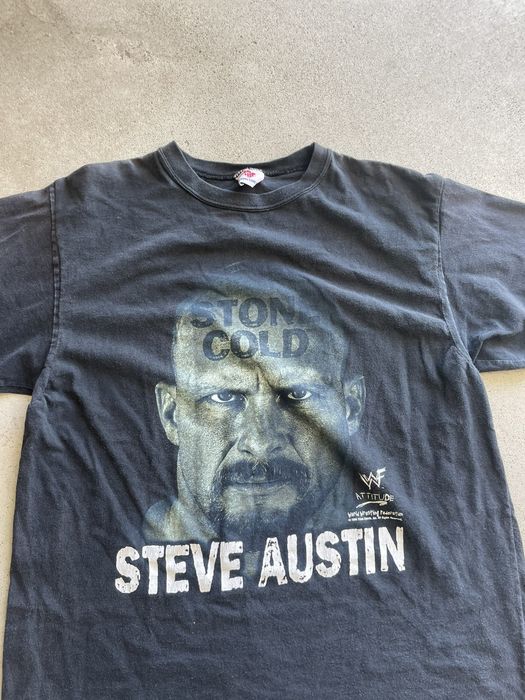 Vintage Vintage Stone Cold Steve Austin Face t shirt | Grailed