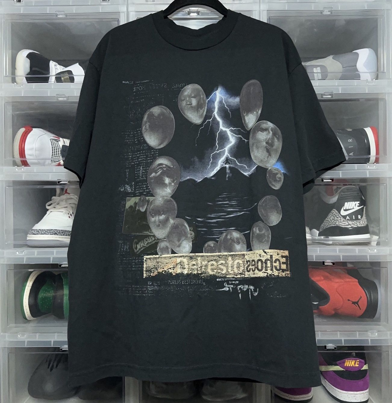 Hype × Streetwear × Travis Scott Travis Scott Utopia Circus Maximus Delestro Echoes Tour Tee ...