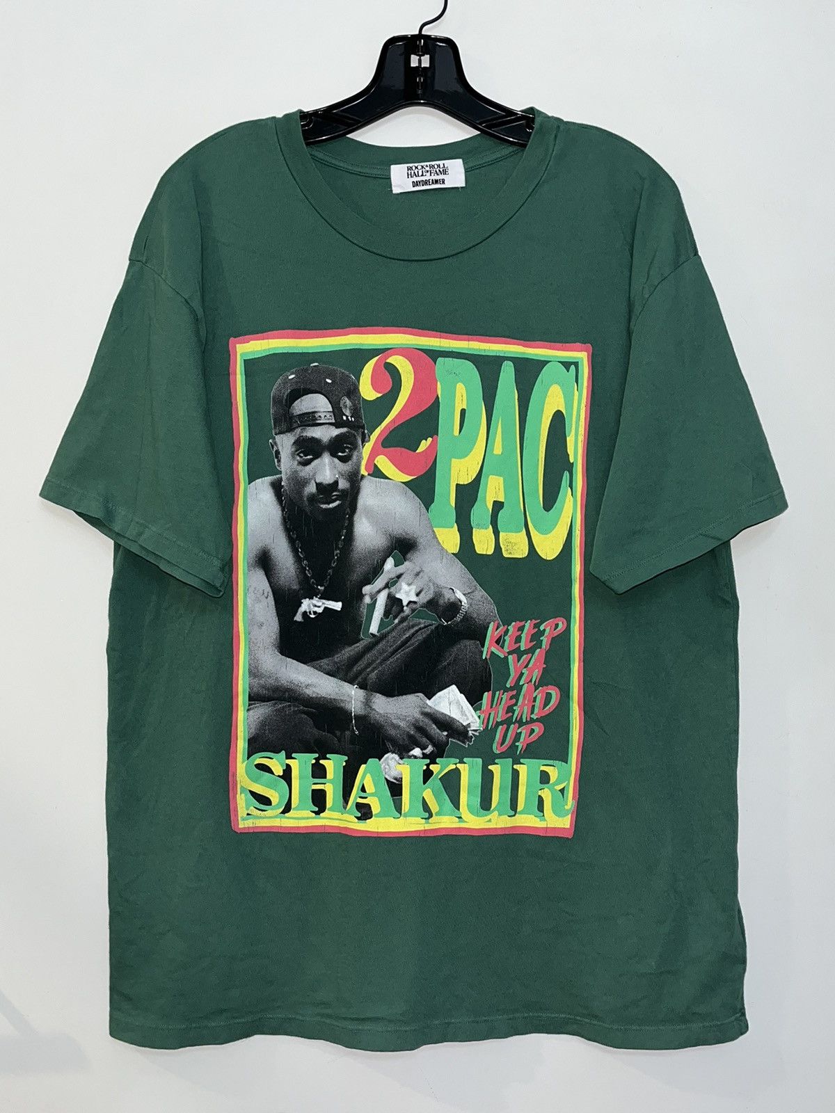 Vintage Crazy Vintage Y2K Baggy Skater Urban Hip Hop 2Pac Rap Shirt ...