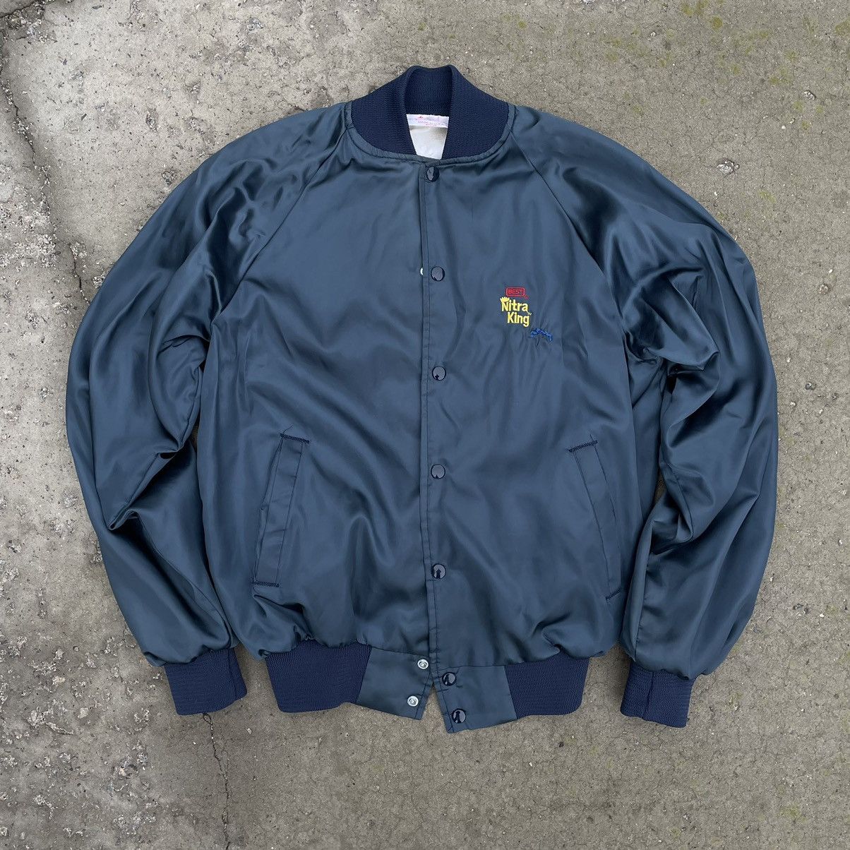 Vintage Vintage Bomber Best Nitra King Nylon Japan Y2K 90s USA | Grailed