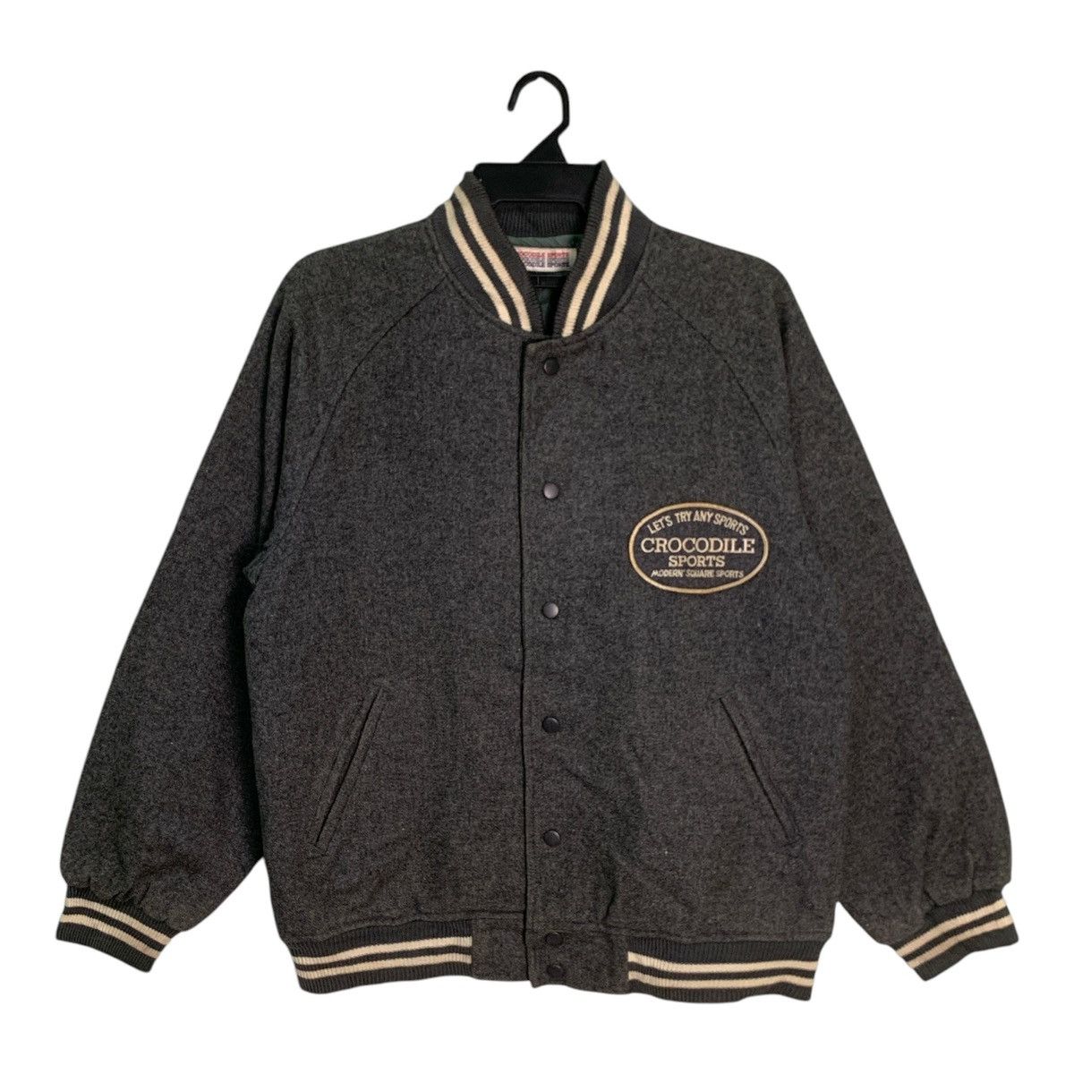 Sportswear × Varsity Jacket × Vintage Rare Design Vintage Crocodile ...
