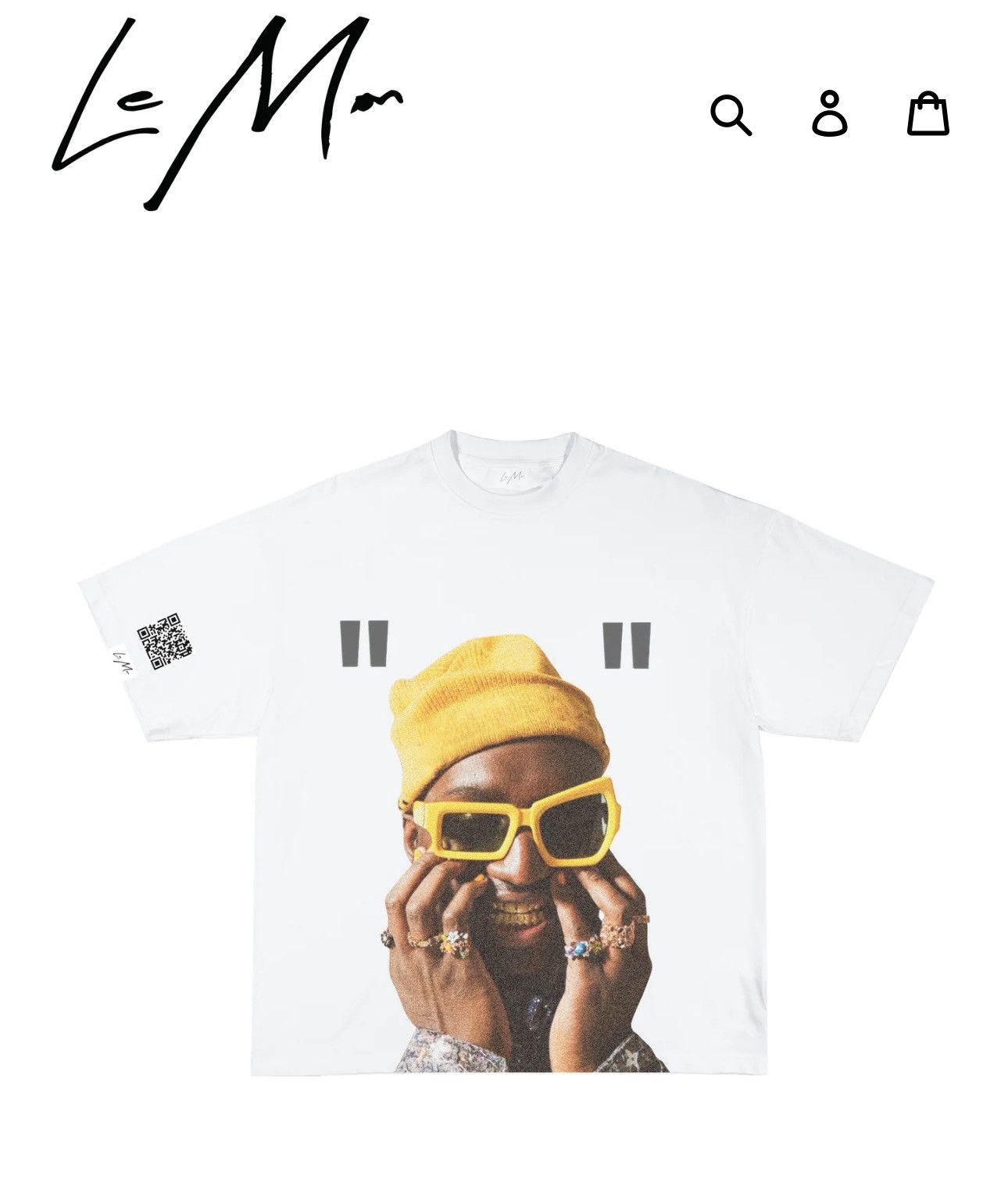 Streetwear Shon Lemon Virgil Tee - Iced Out - White | Grailed