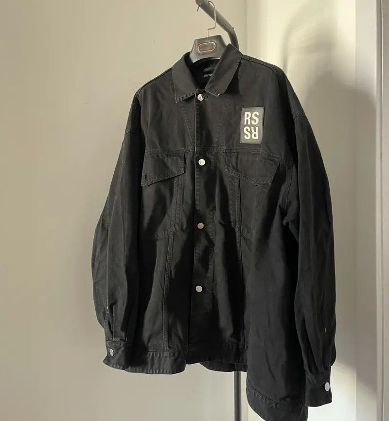 Raf Simons Raf Simons 21FW Large Silhouette Leather Jacket | Grailed