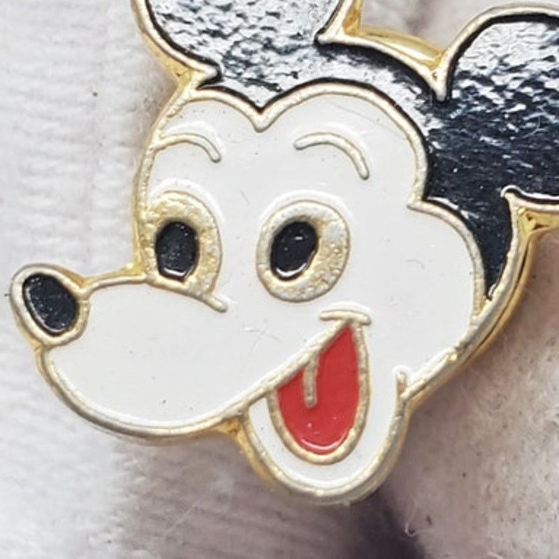 Disney Vintage Walt Disney Productions Mickey Mouse Gold Lapel Pin ...