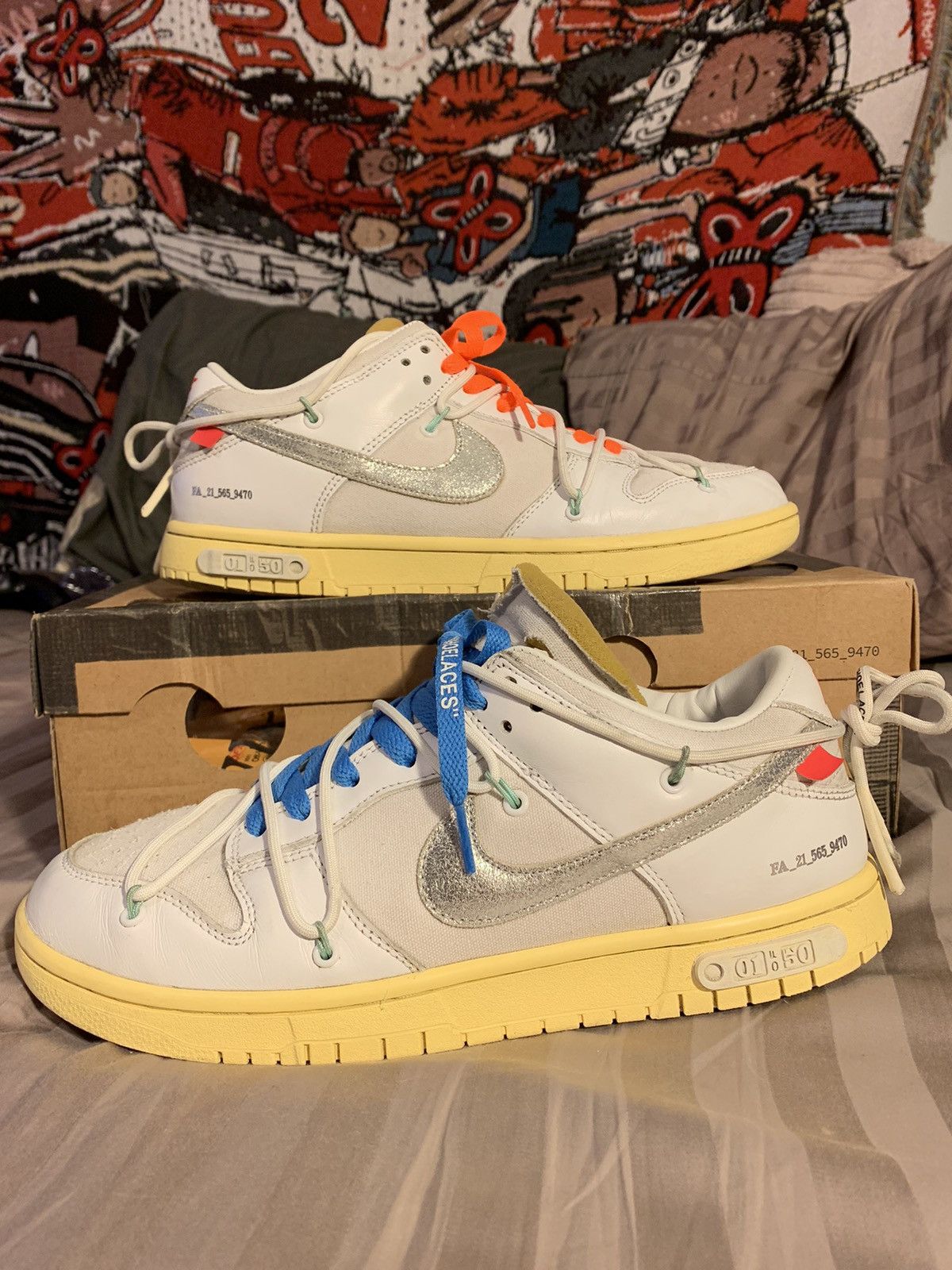 Nike Nike Dunk Low Off White Lot 1 of 50 | Grailed