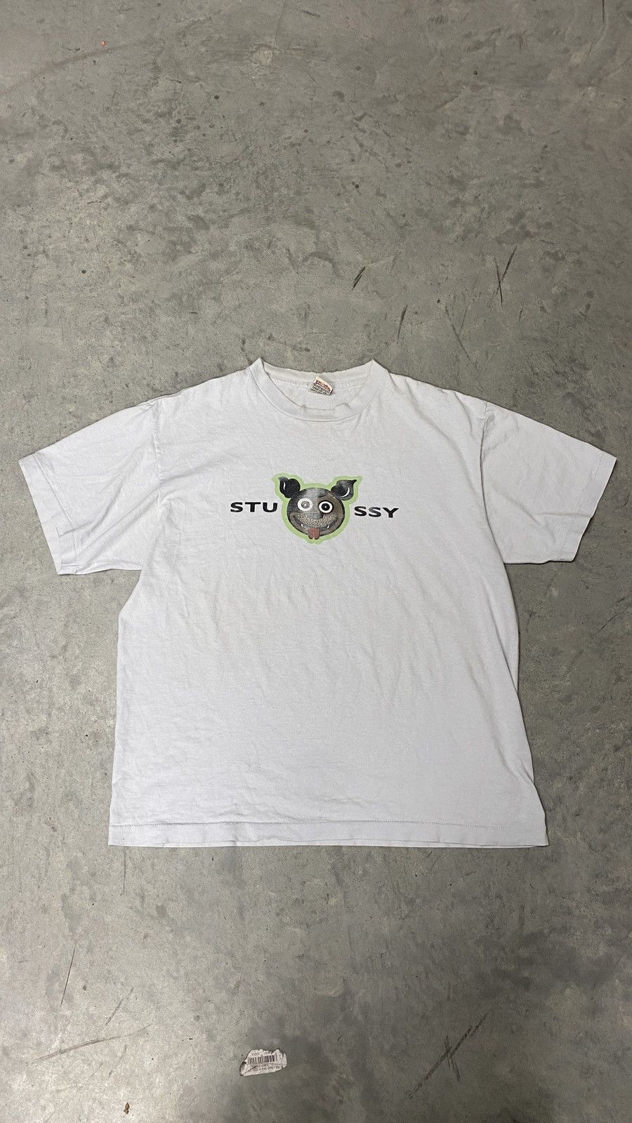 Stussy × Vintage Stussy Dog Tee 90s | Grailed