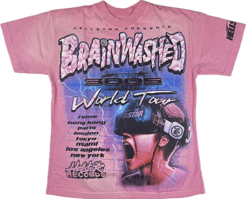 HELLSTAR Hellstar Brainwashed T-shirt | Grailed