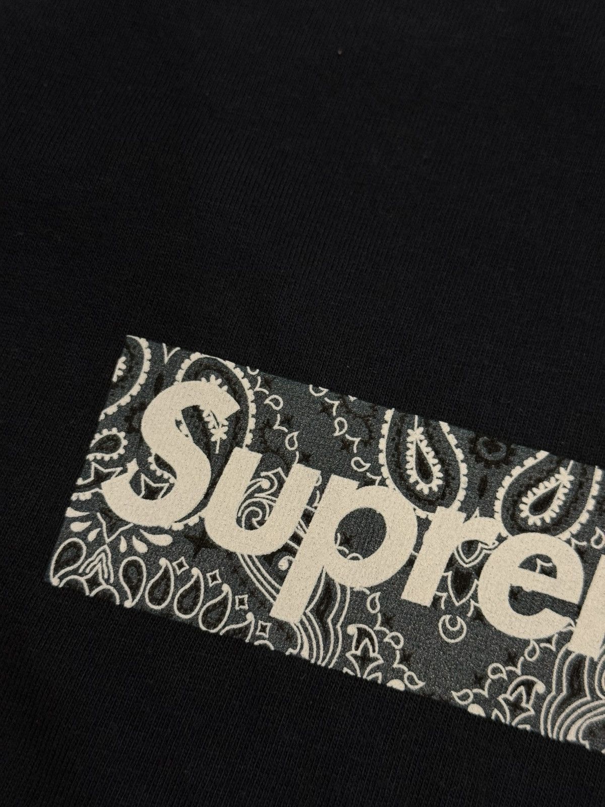 Supreme Supreme Bandana Box Logo Tee | Grailed