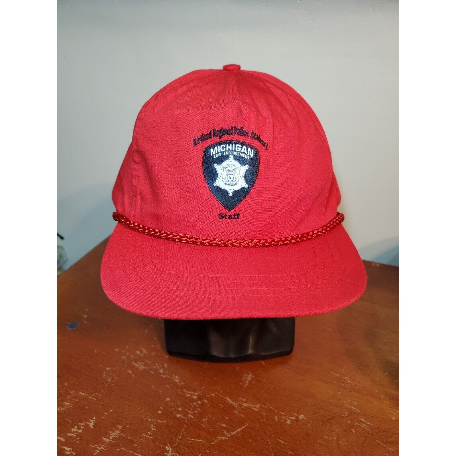 Vintage Michigan Law Enforcement Hat Police Academy STAFF Cap | Grailed