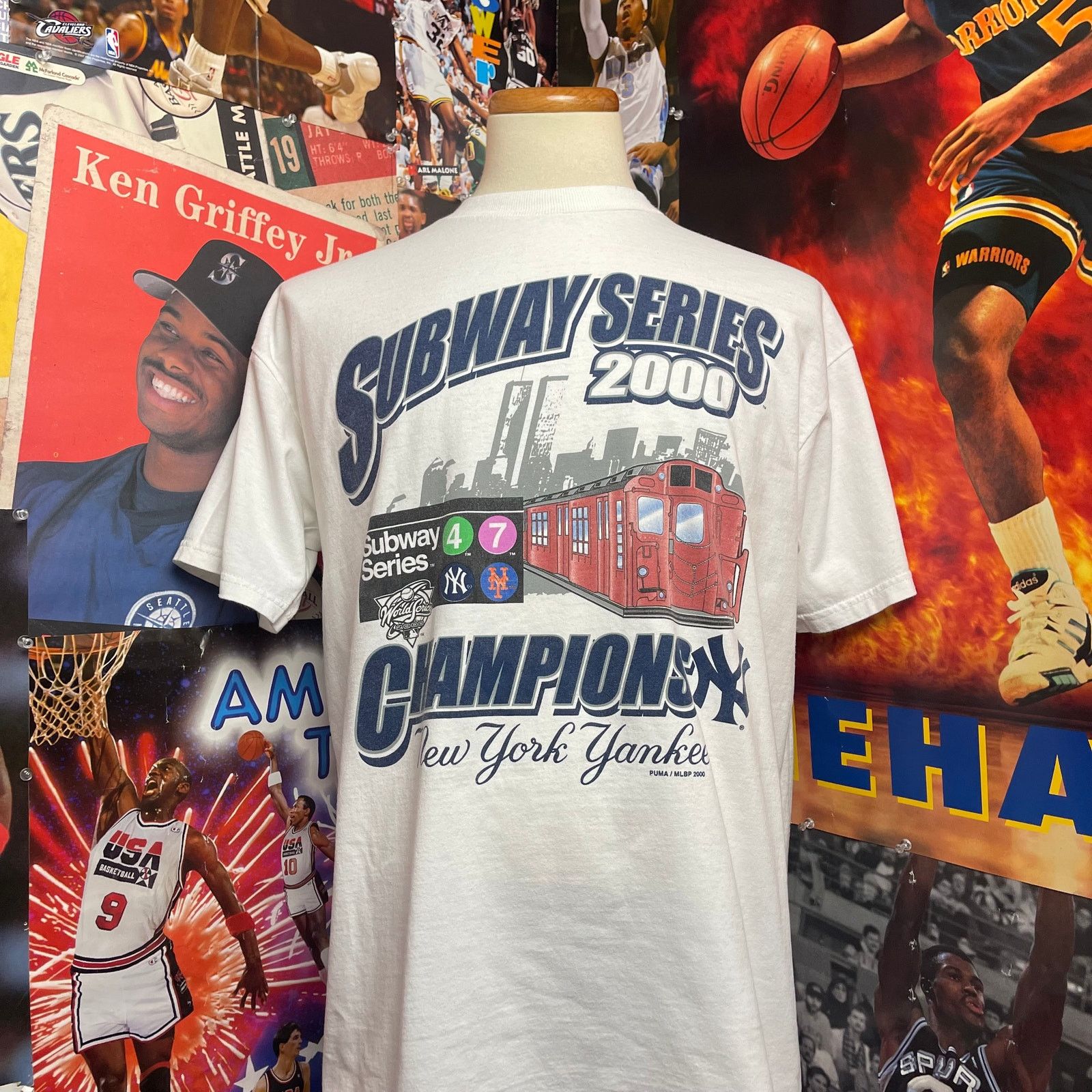 Puma Vintage New York Yankees 2000 Subway Series Champions MLB | Grailed