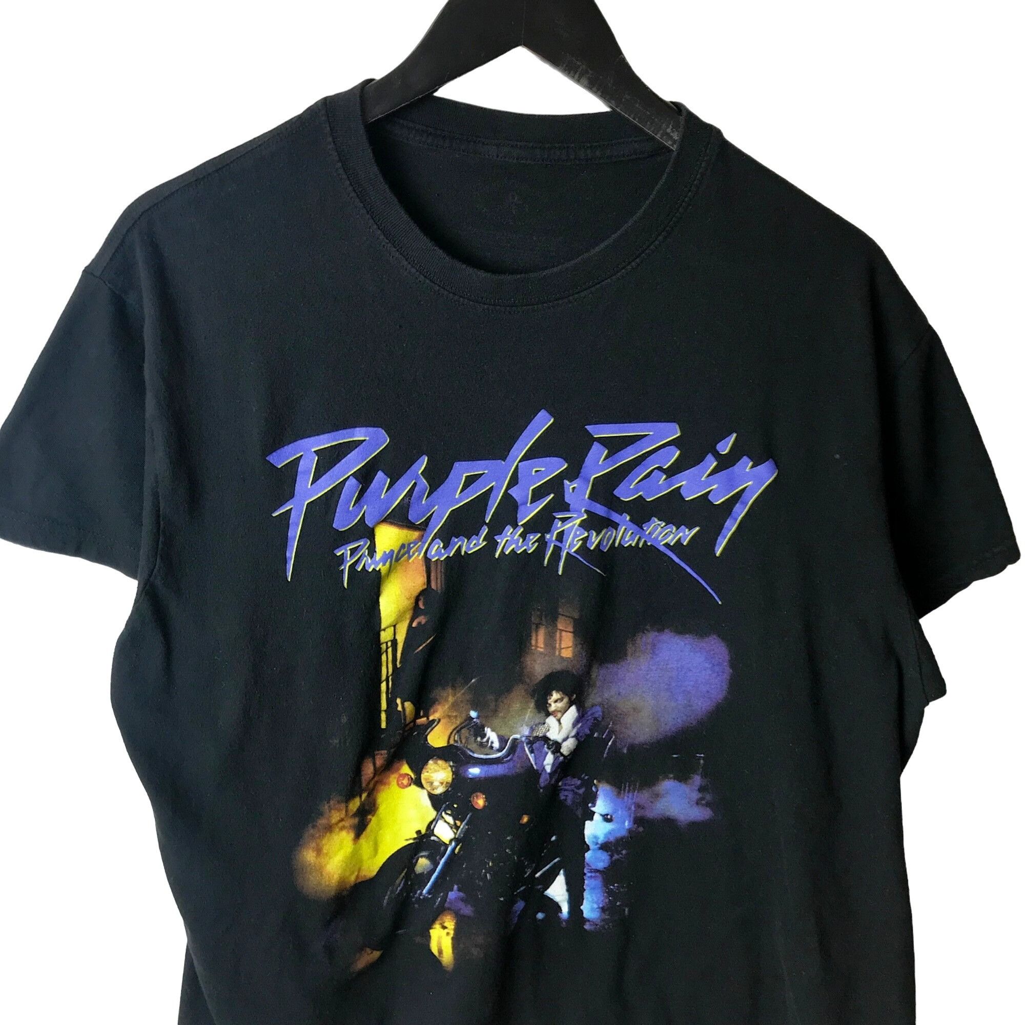Urban Outfitters Prince Purple Rain T Shirt Womens Black Extra Large XL ...