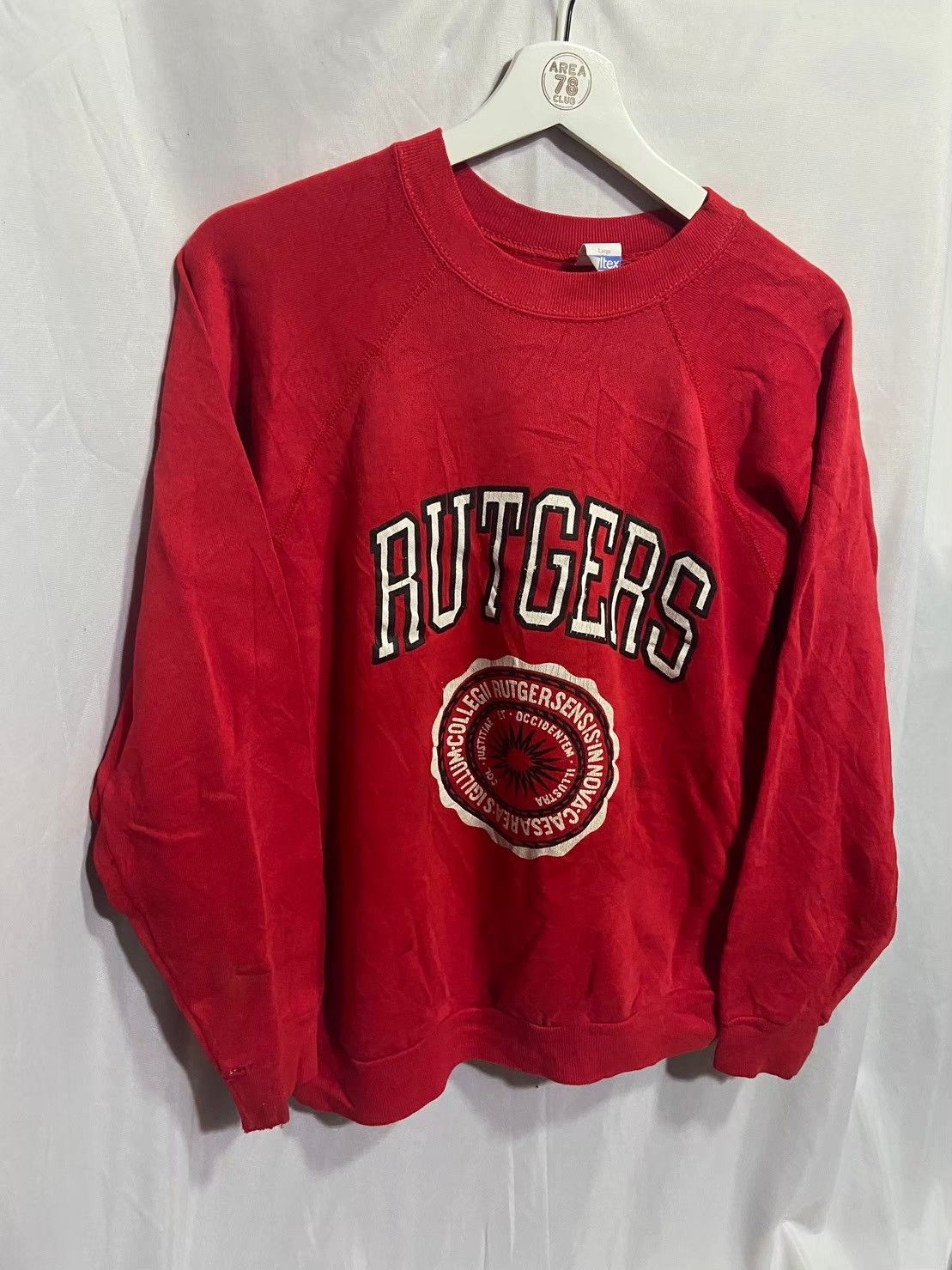 Vintage Vintage The Rutgers Scarlet Knights football Sweatshirt 90s ...