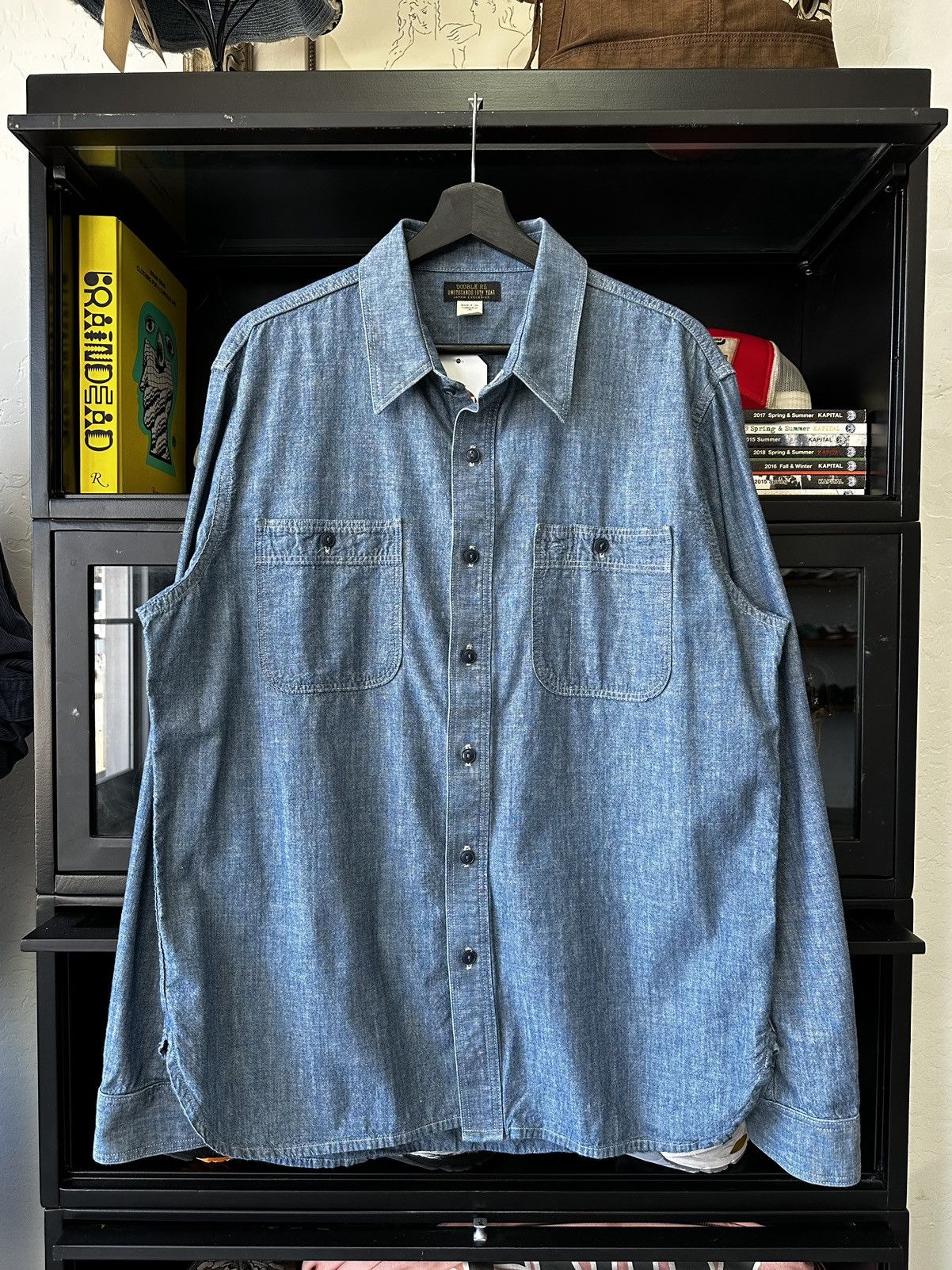 RRL Ralph Lauren RRL Double RL Omotesando 10th Anniversary Chambray ...