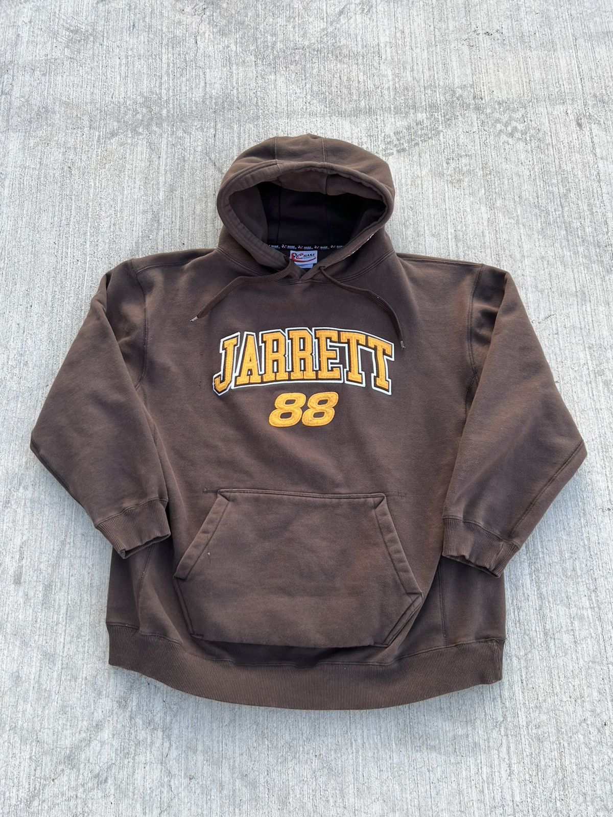NASCAR × Streetwear × Vintage Vintage NASCAR UPS Racing Brown Hoodie ...