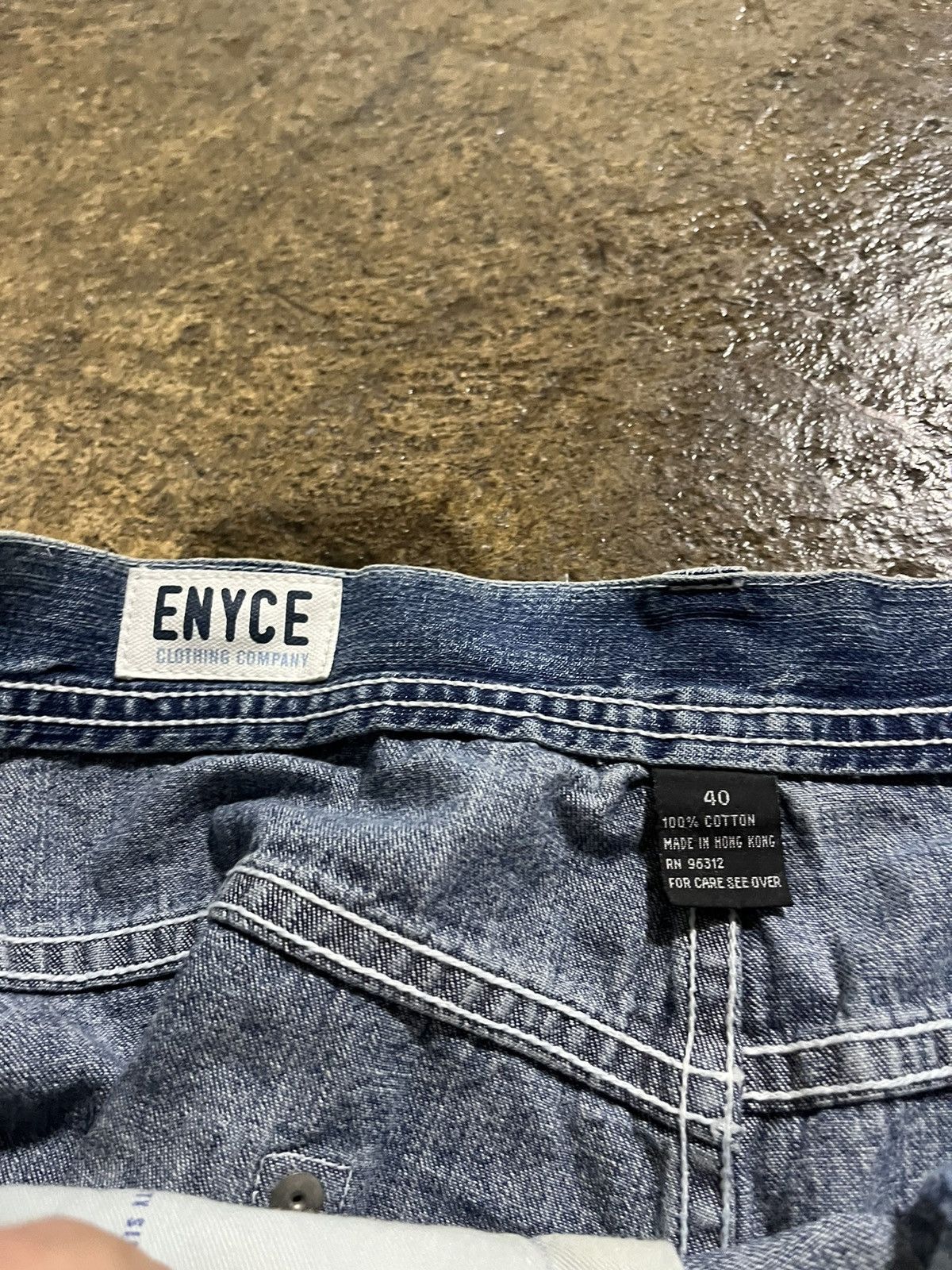 Enyce × JNCO × Vintage Crazy Vintage Y2K Enyce Jorts Baggy Skater JNCO ...