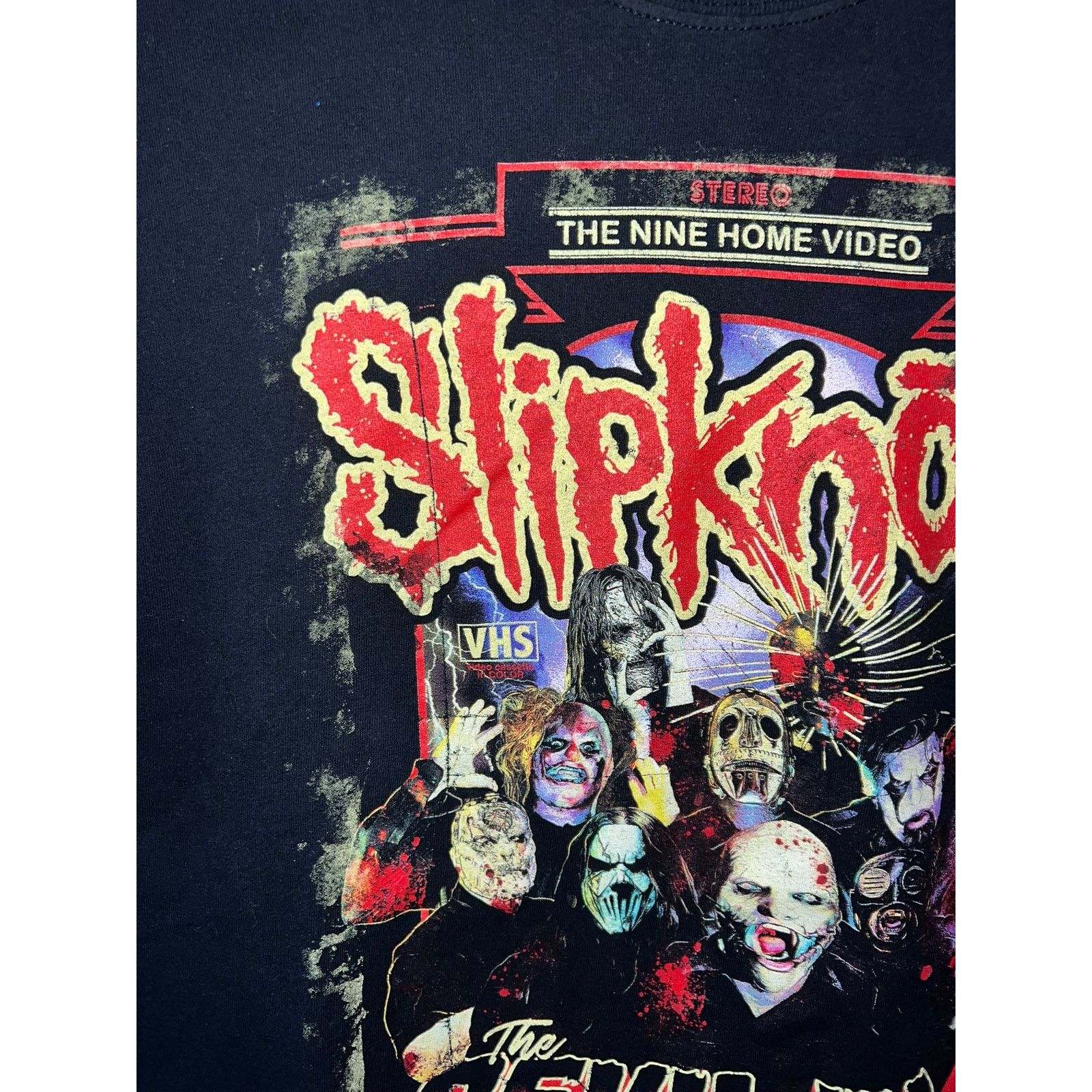 Slipknot Slipknot Slip Knot The Devil in I VHS Nine Video Tour Shirt ...
