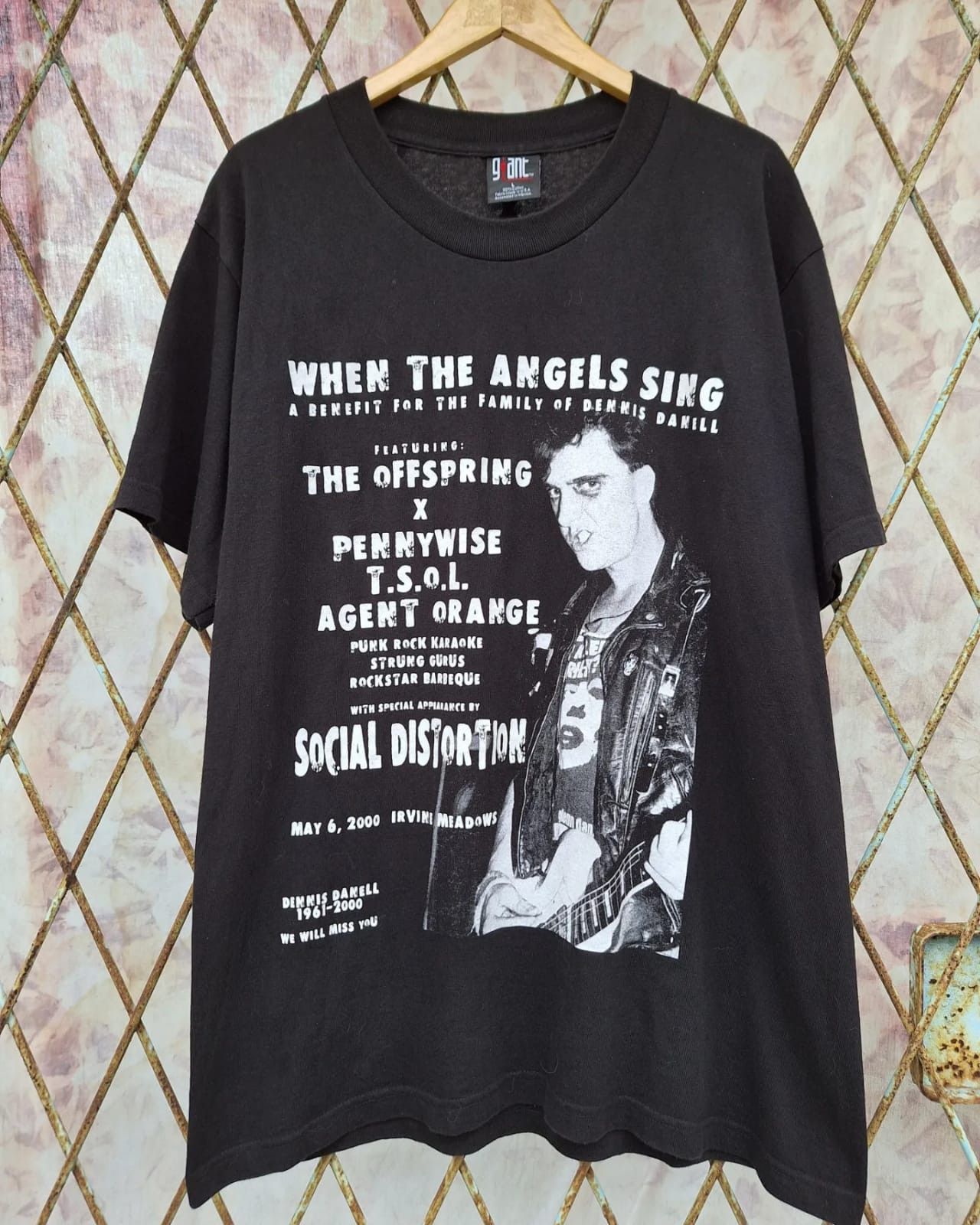 Vintage 🔥RARE🔥 Vintage Dennis Danell social distortion deftones | Grailed