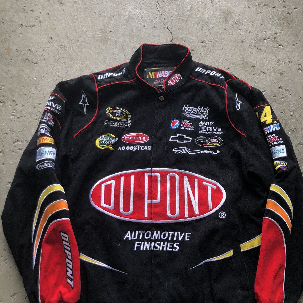 Vintage Vintage Jeff Gordon Nascar DuPont Racing Jacket | Grailed