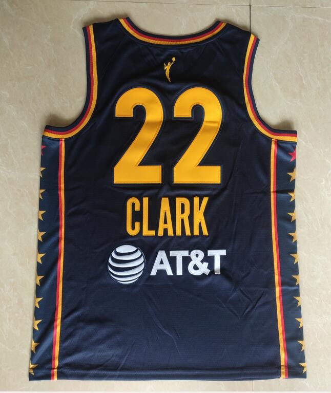 Custom Men's #22 Caitlin Clark Indiana Fever 2024 WNBA Jerseys | Grailed