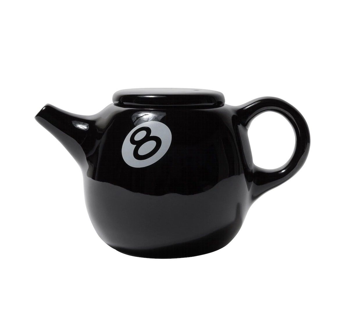 Hype × Streetwear × Stussy Rare Mystic 8-BALL TEAPOT WITH LID HOMEGOODS ...
