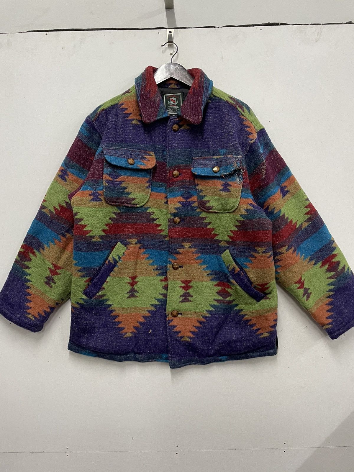 If Six Was Nine × In The Attic × Pendleton Navajo Native Wool Jacket x ...