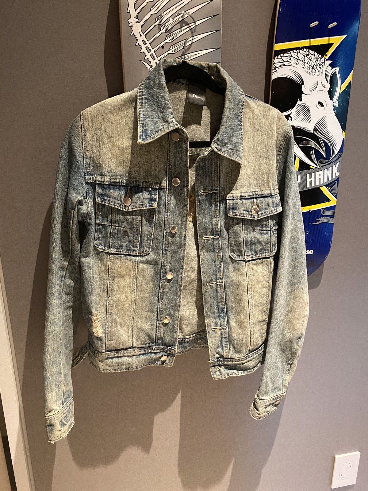 Dior Dior hedi slimane denim jacket | Grailed